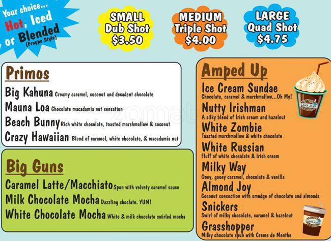 Lava Java Coffee Menu, Menu for Lava Java Coffee, Cantonment, Pensacola ...
