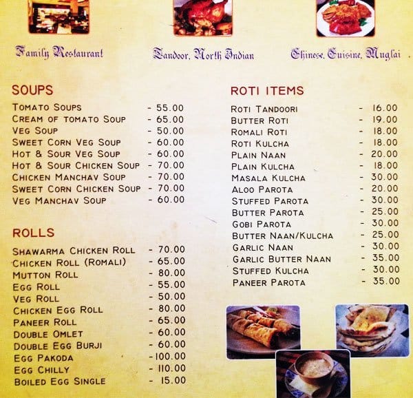 New Tandoor Menu, Menu for New Tandoor, CV Raman Nagar, Bangalore - Zomato