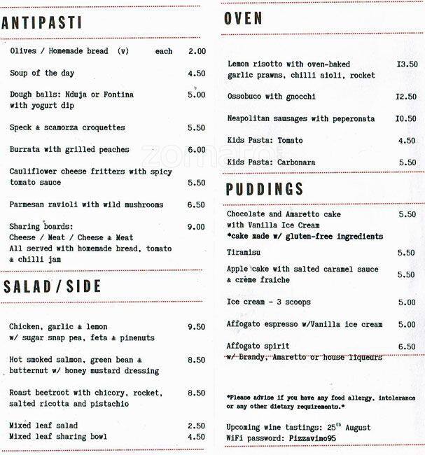 Sweet Thursday Menu, Menu for Sweet Thursday, Dalston, London - Zomato UK