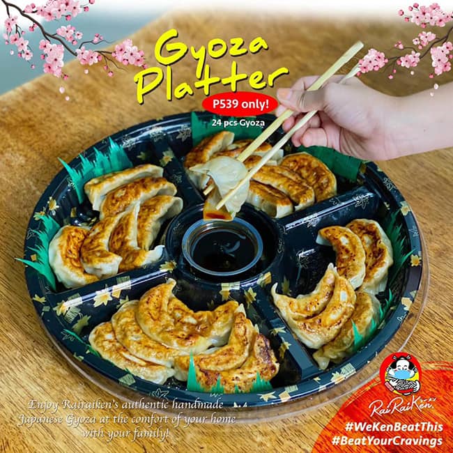 Menu at Rai Rai Ken, Lapu-Lapu City, Phase 2