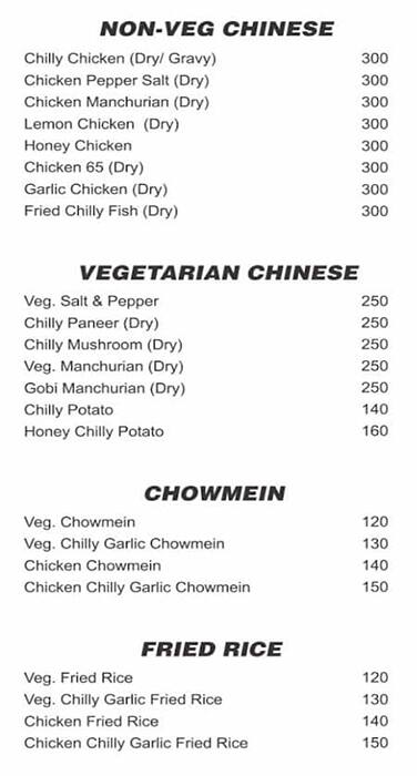 Menu at Concept Shawarma, New Delhi, 142 Defence Colony Flyover