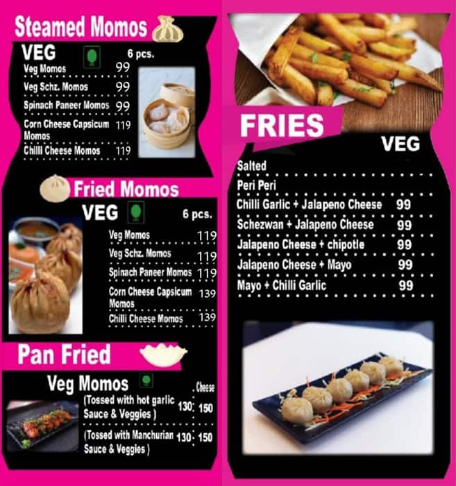 Menu at The Momo Factory, Mumbai, Shop No. B 11