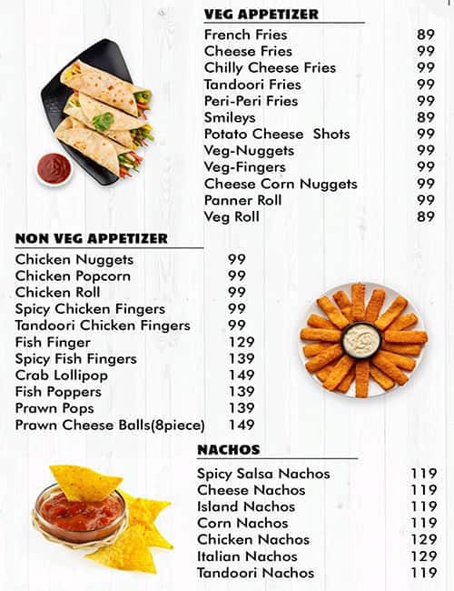 Menu of Sharing Spoon Cloud Kitchen, Poonamalle, Chennai