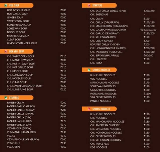 Menu of Taste And Sea Fast Food Center, Khar, Mumbai