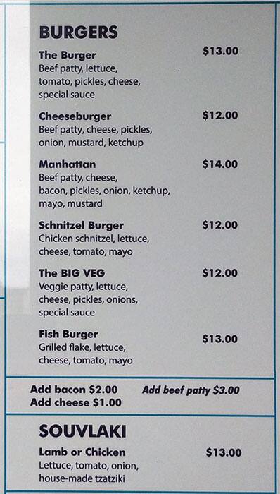 Menu at D'Lish Fish fast food, Port Melbourne, 3/105 Beach St