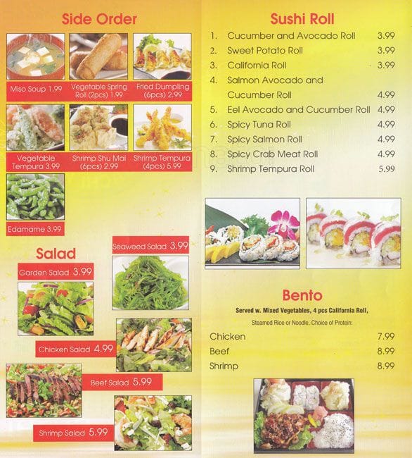 Hibachi King Express Menu, Menu for Hibachi King Express, Downtown ...