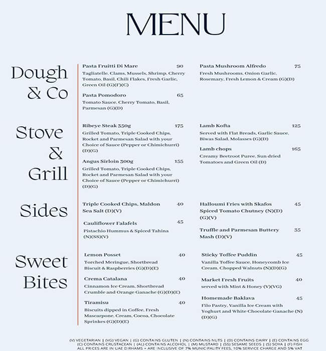 Menu of Skafos - Canopy by Hilton Dubai Al Seef, Umm Hurair, Dubai