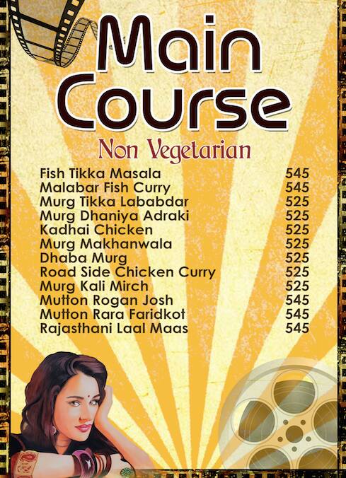 Menu at Filmy Flavours, Noida, H Block H