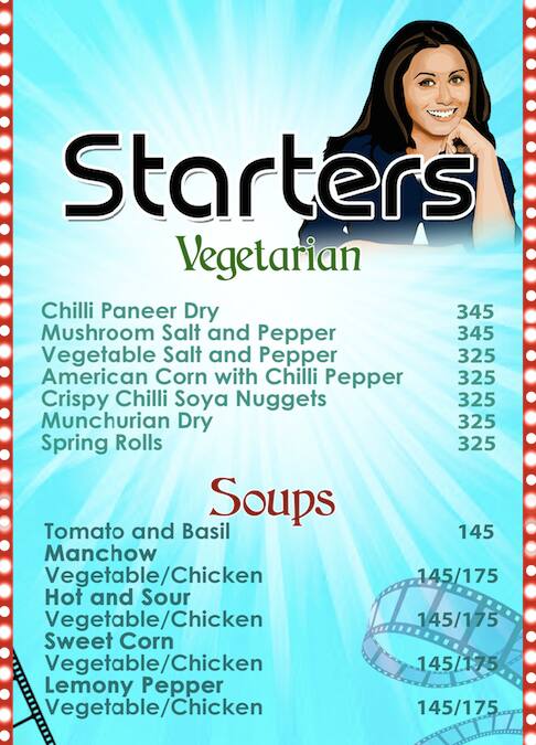 Menu at Filmy Flavours, Noida, H Block H
