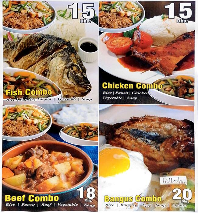 Menu of Pulutan House, Madinat Zayed, Abu Dhabi