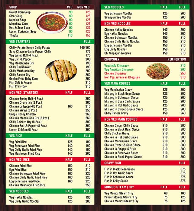 Menu of Juneja's Kitchen, Khanpur, New Delhi