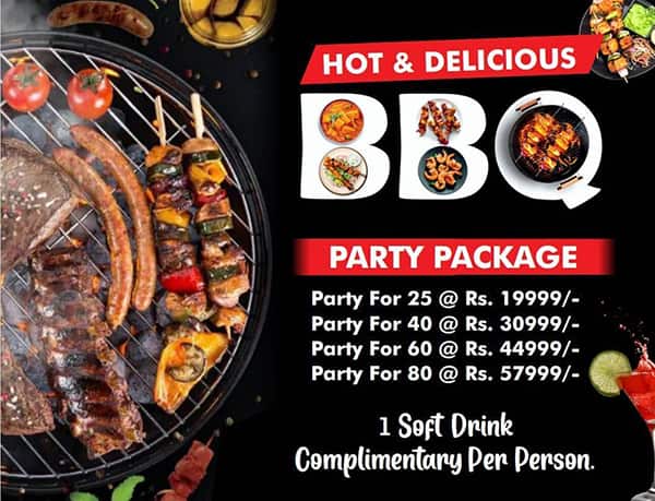 Menu at The Barbeque Company, Patna