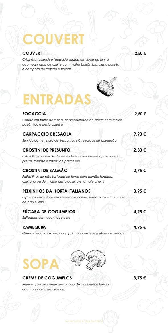 Pizzaria Luzzo Menu,Menú para Pizzaria Luzzo, Avenida da Liberdade ...