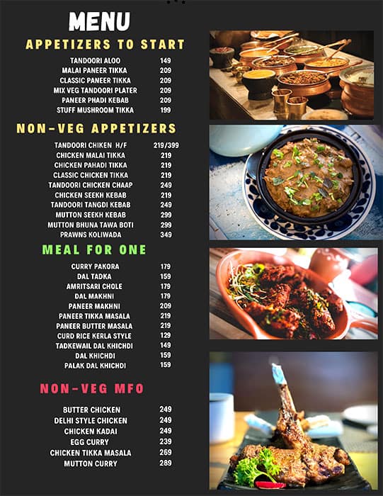 Menu at Food Express, Mumbai, 4W8G+V9F