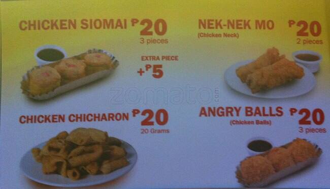 Carta del restaurante Tik-Tok, Ciudad Quezon, Aurora Boulevard Corner ...