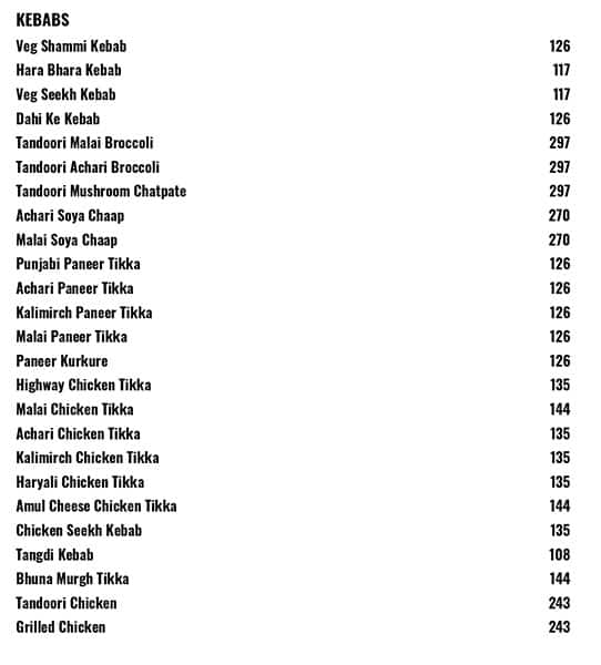 Menu of Lunch Guru, Kukatpally, Hyderabad