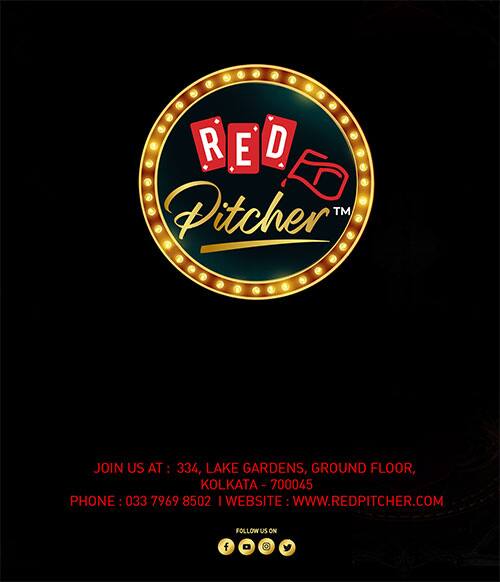Menu of Red Pitcher, Prince Anwar Shah Road, Kolkata