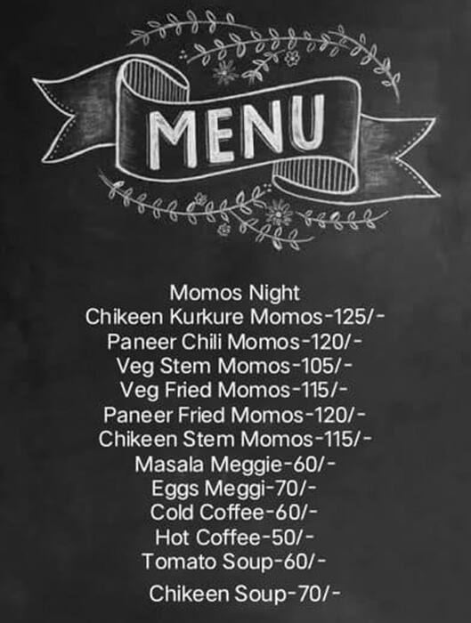 Menu of Momos Night, Kothrud, Pune