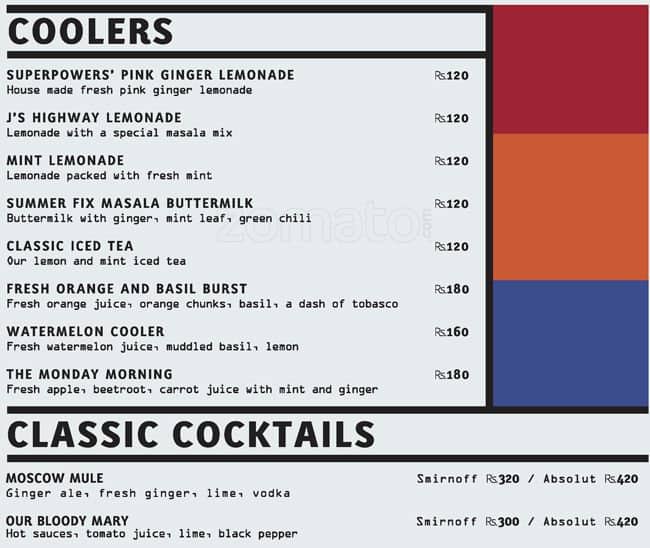 Coast Cafe Menu, Menu for Coast Cafe, Hauz Khas Village, New Delhi - Zomato