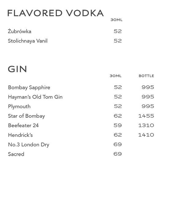 Menu at Karma Kafé restaurant, Dubai