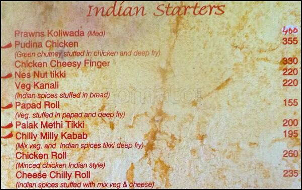 Menu of Exotica - The Tropical Retreat, Upvan, Thane West, Thane