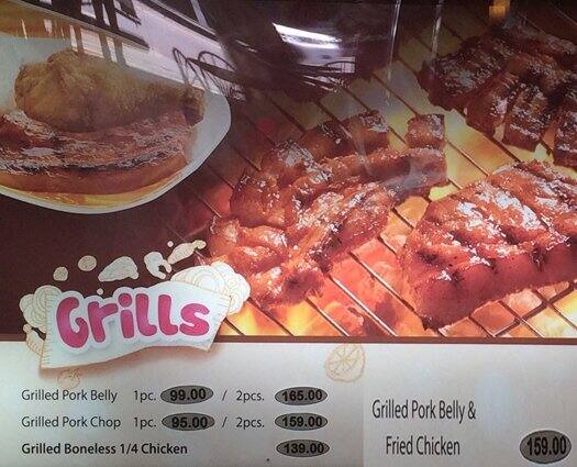 Menu at My Joy restaurant, Cebu City, 7VWX+7XQ