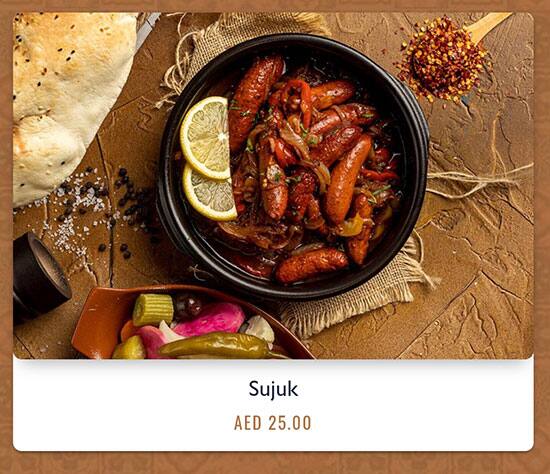 Carta de Siekh Mashwy Restaurant سيخ مشوي, Dubai, مطعم سيخ مشوي - Abraj ...