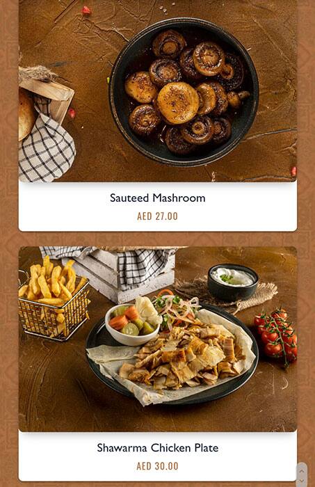 Carta de Siekh Mashwy Restaurant سيخ مشوي, Dubai, مطعم سيخ مشوي - Abraj ...