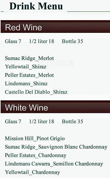 Menu at Bombay Se restaurant, Surrey, 120 St