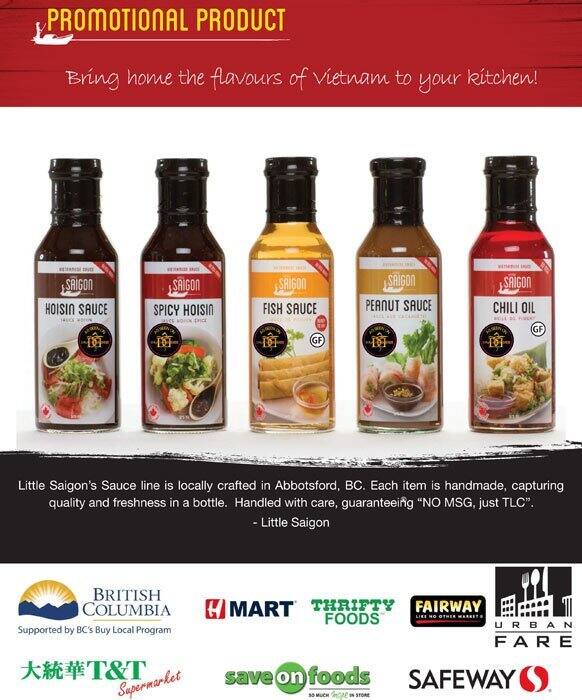 Menu at Little Saigon, Abbotsford, Essendence Avenue V2V 6M7