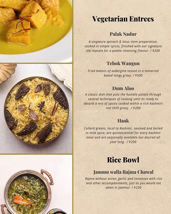 Menu at Matamaal - The Kashmiri Restaurant, Pune
