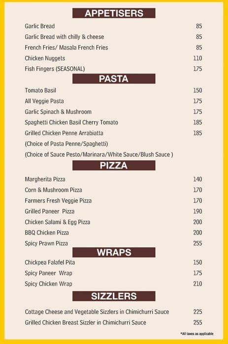Cafe Plus Menu, Menu for Cafe Plus, Sector 18, Noida - Zomato