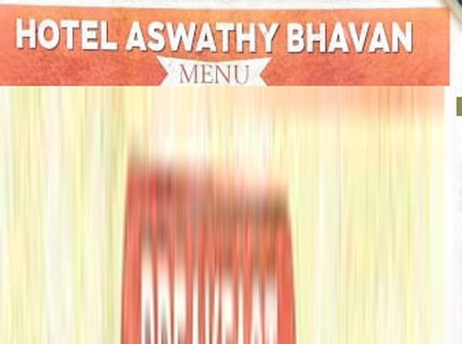 Menu at Aswathy Bhavan, Chennai, 147