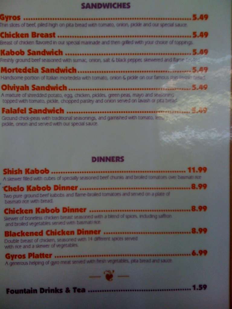 Menu at Travel By Taste Deli & Market restaurant, Warr Acres