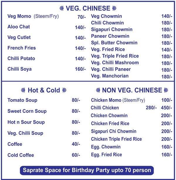 Handa's Menu, Menu for Handa's, Laxmi Nagar, New Delhi - Zomato