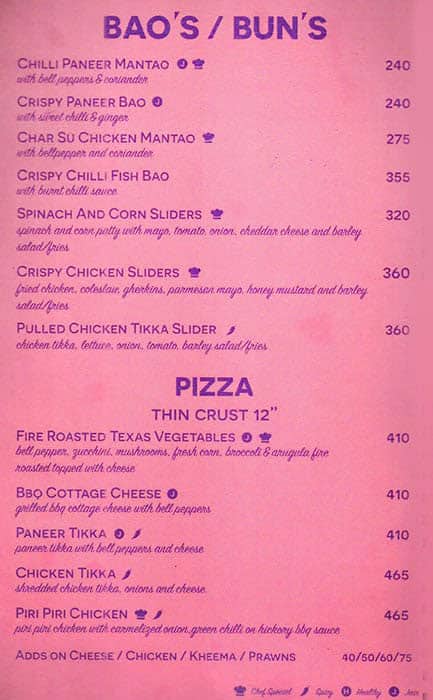 Menu at Nau Se Barah (9/12), Navi Mumbai