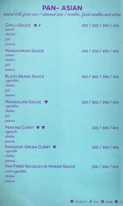 Menu at Nau Se Barah (9/12), Navi Mumbai