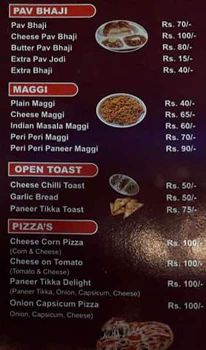 Menu at Sweet Truth Undri, Pune, Vedant Shop No. 9 Survey No. 12
