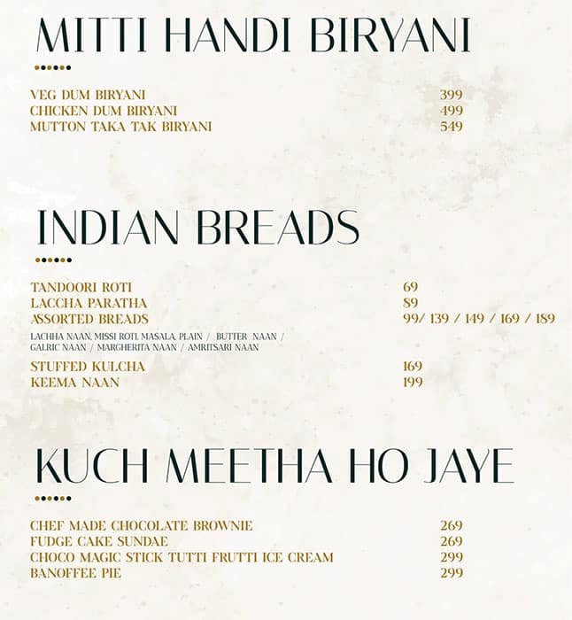 Menu at My Bar Headquarters Noida, Noida
