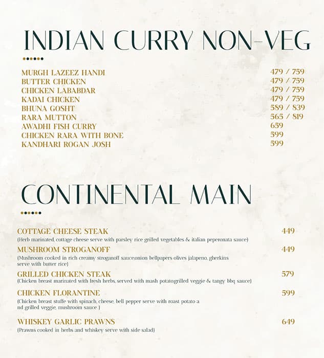Menu at My Bar Headquarters Noida, Noida