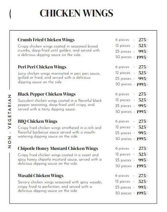 Menu at ENSO - Sourdough Pizza by Nomad - Noida, Noida