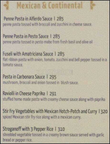 Menu at Spice Rack, Ahmedabad, 104 - 105 Orchid Building 1st Floor ...