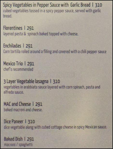 Menu at Spice Rack, Ahmedabad, 104 - 105 Orchid Building 1st Floor ...