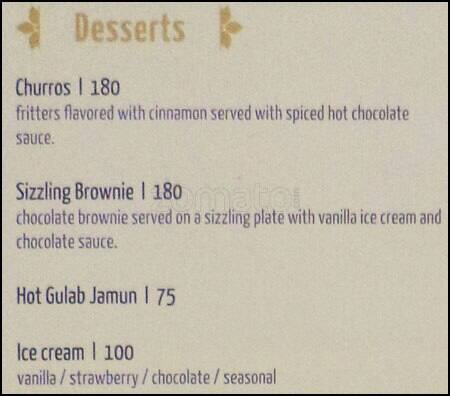 Menu at Spice Rack, Ahmedabad, 104 - 105 Orchid Building 1st Floor ...