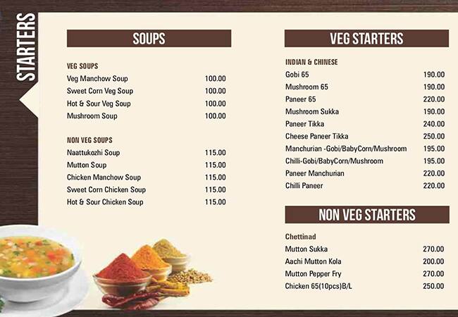 Menu of Stk Foods By Naattarasan, GST Road, Chennai