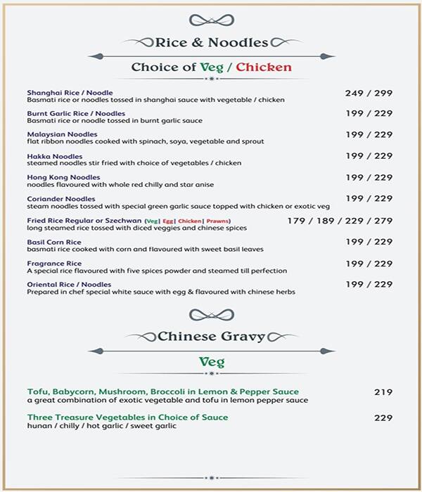 Menu at My Big Daddy's Kitchen, Mysore, Mysuru