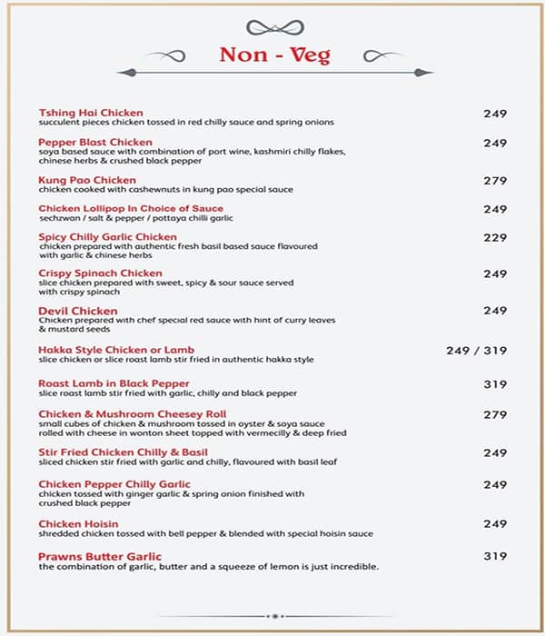 Menu at My Big Daddy's Kitchen, Mysore, Mysuru