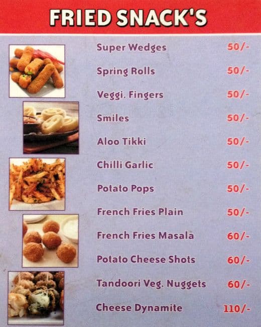 Tinku's Menu, Menu for Tinku's, YN Road, Indore - Zomato