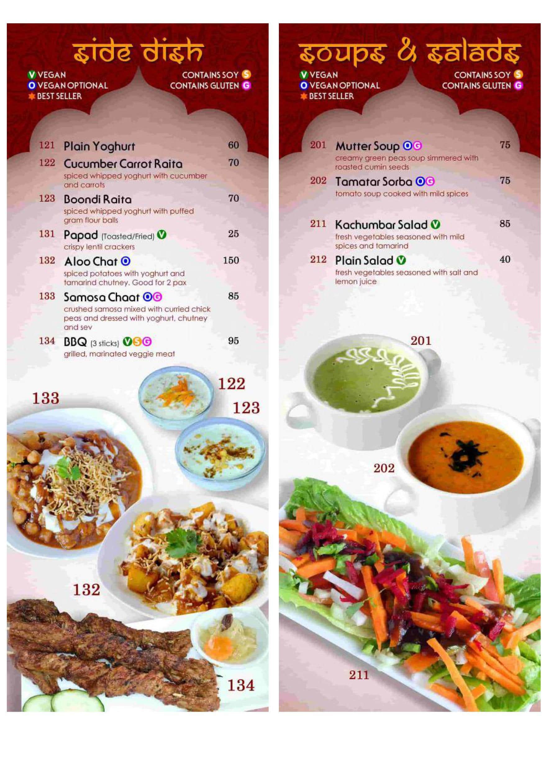 Menu at Little India - One Pavilion Mall Banawa restaurant, Cebu City ...