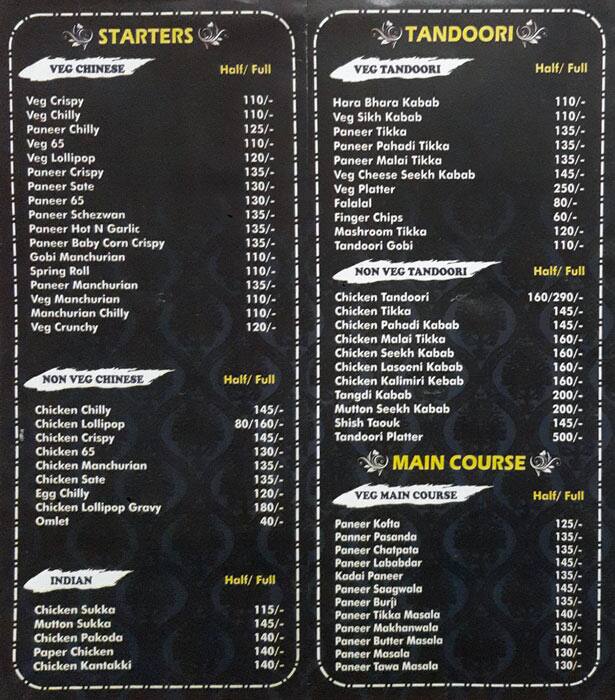 Menu of Dubai Biryani Dawat, Kopar Khairane, Navi Mumbai